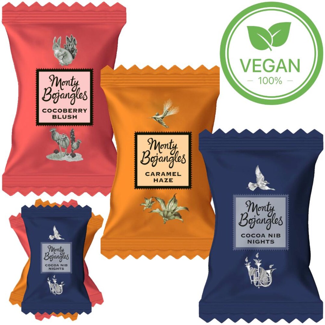 Monty Bojangles Vegan Chocolate Truffles, Christmas Chocolate Gifts ...