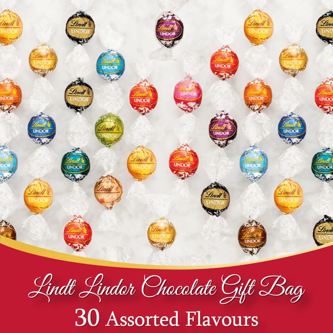 Lindt Lindor Chocolate Truffles Pack of 30, Lindt Chocolate Gifts ...