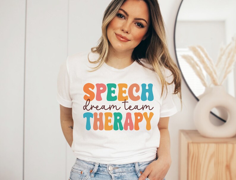 Speech Therapy Dream Team Shirt, Speech Squad Shirt, Speech Therapy ...