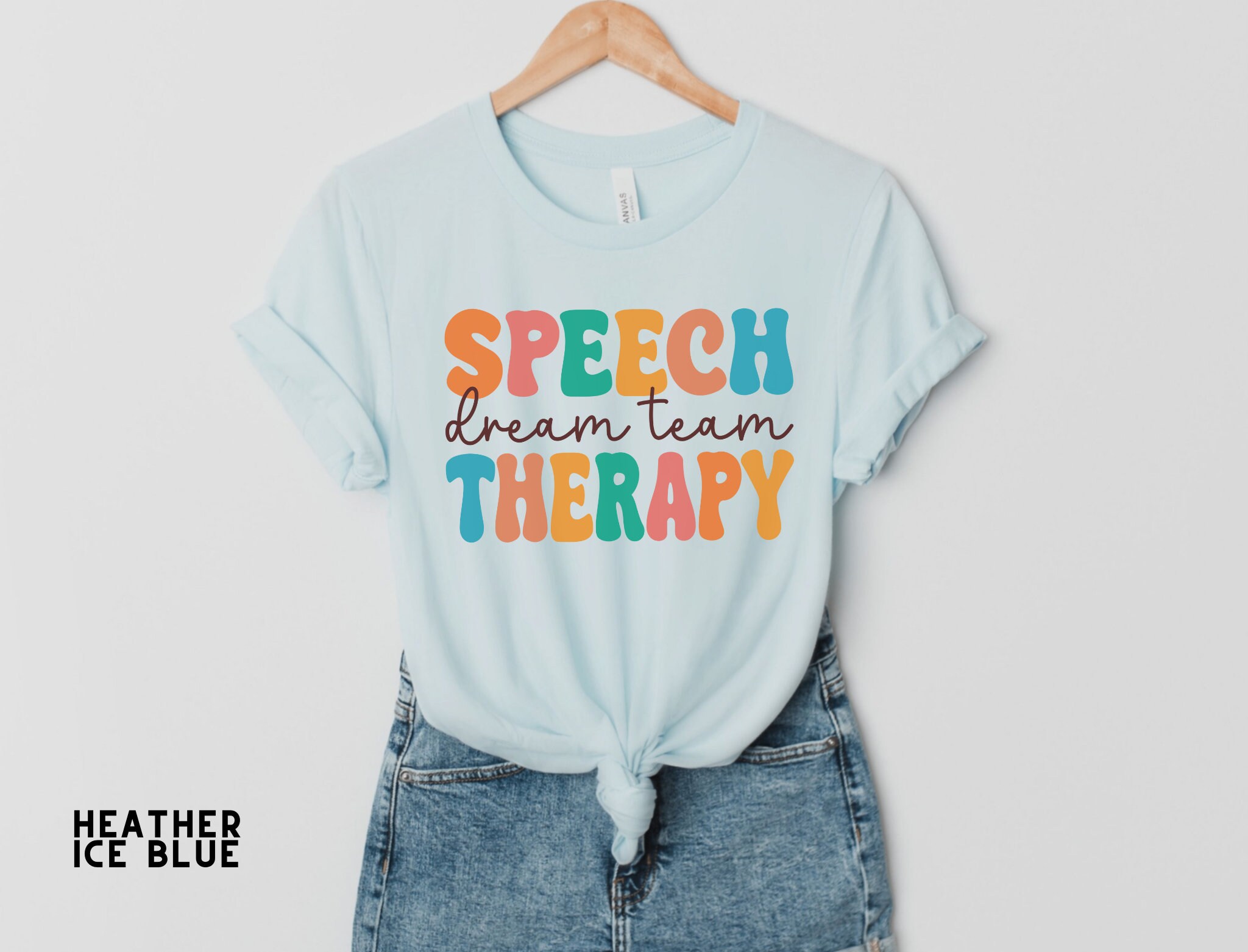 Speech Therapy Dream Team Shirt, Speech Squad Shirt, Speech Therapy ...