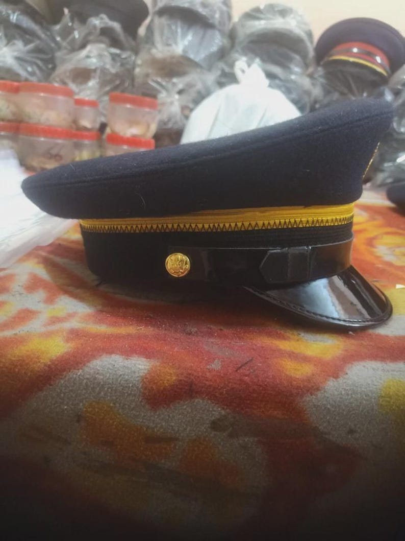 U.S. Army Fur Felt Enlisted Dress Blue Service Cap All Sizes NEW ...