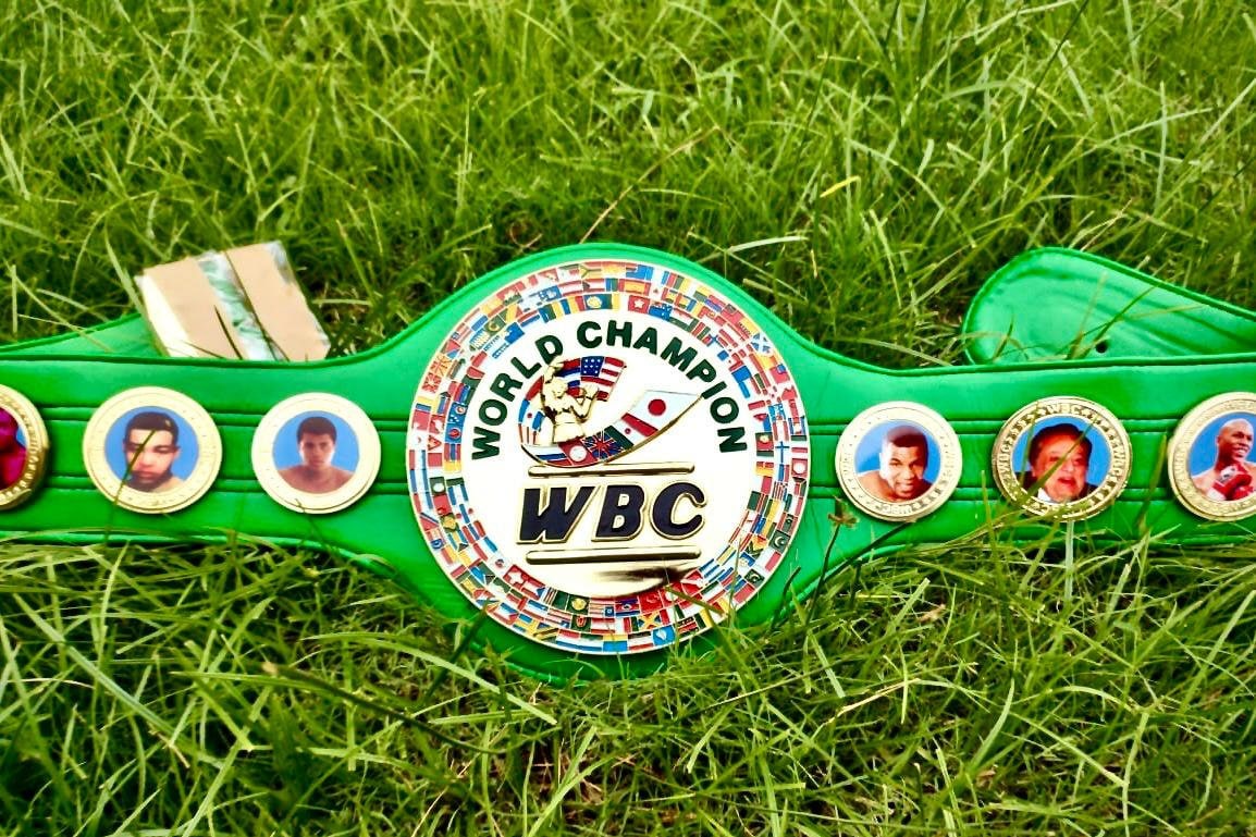 WBC WORLD Championship Belt World Boxing Council Full Adult Size New ...