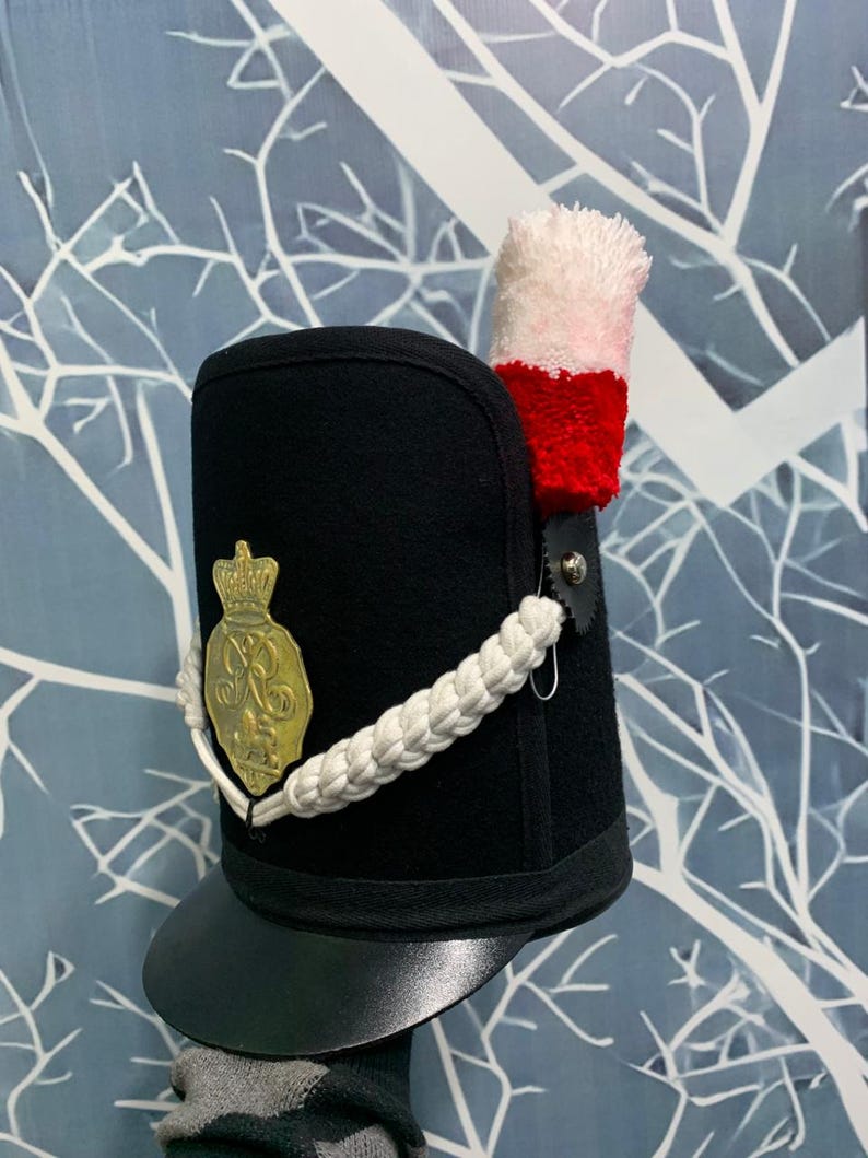 New Napoleonic British Shako Hat With Cord Reproduction (free Shipping ...