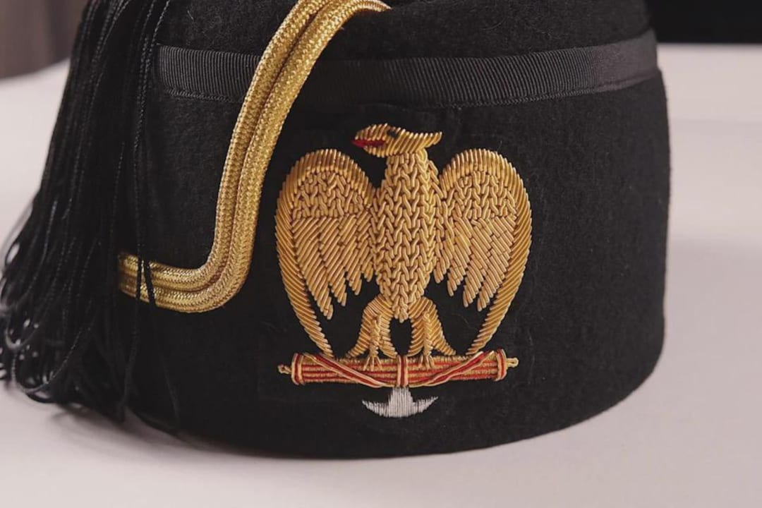 WW2 Italian Fascist High Leaders FEZ HAT Mussolini Summer Cap (free ...