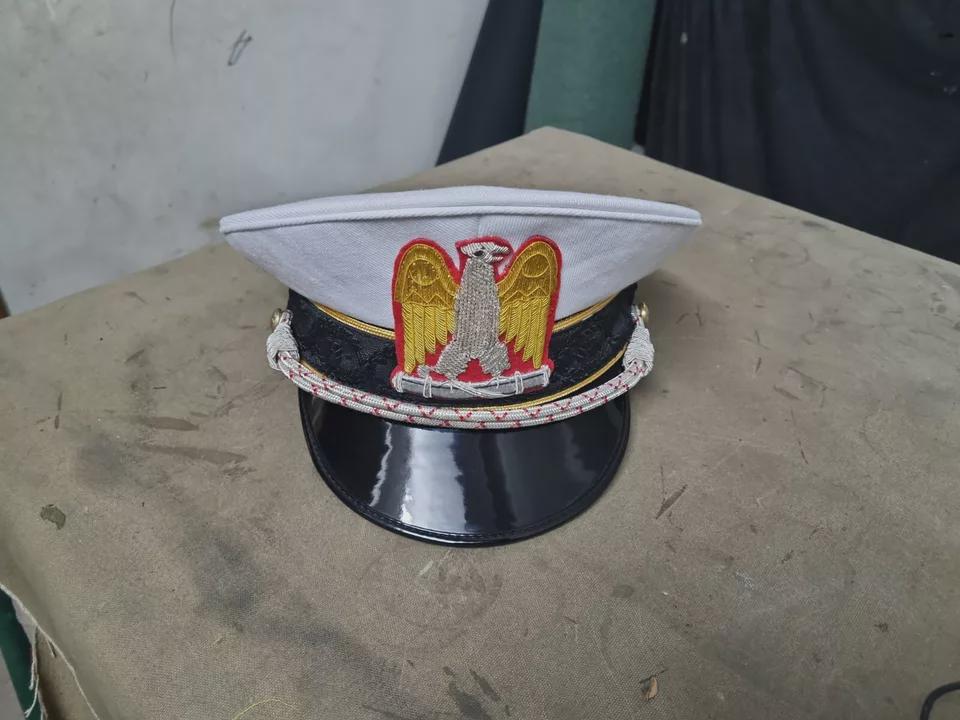 WW2 WWII ITALIAN Fascist Officer Visor / Hat / CAP Reproduction Free ...
