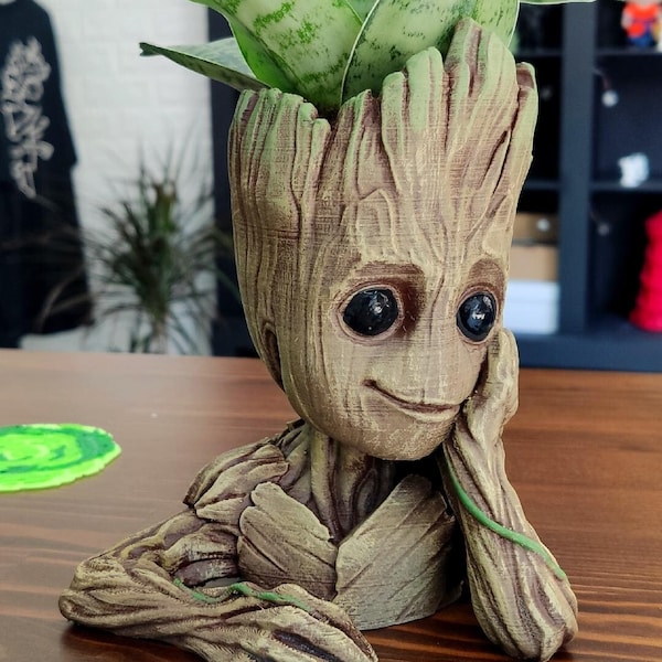 Groot Flower Pot - Etsy