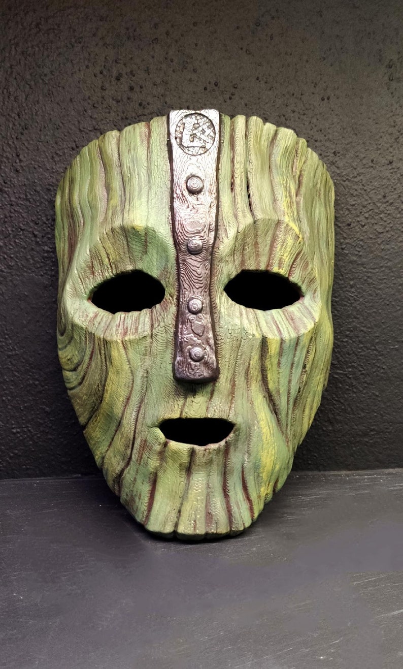 Loki Mask From the Movie the Mask 3D Printed and Hand Painted Replica ...