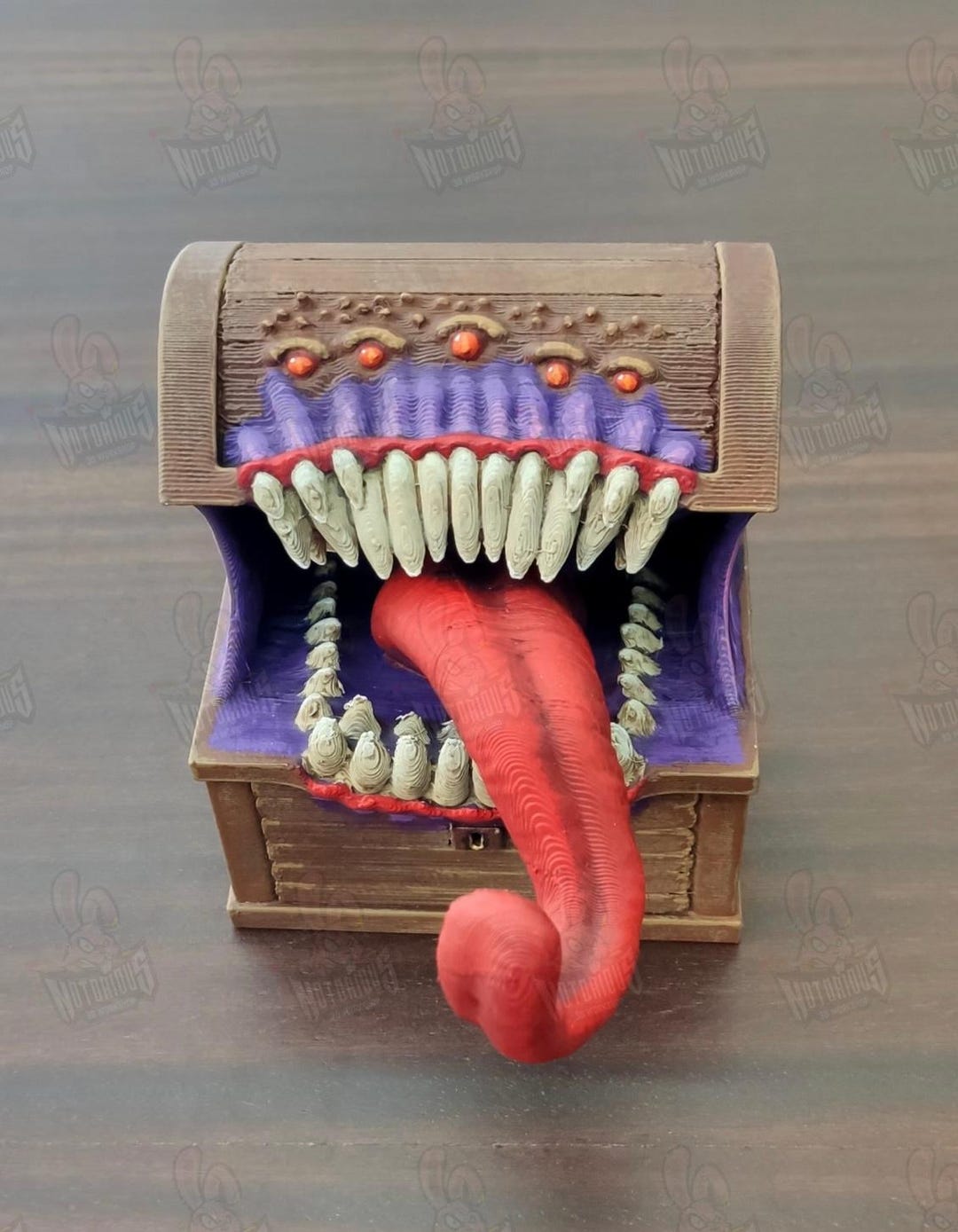 Treasure Chest Mimic / 3D Printed and Handpainted by ...