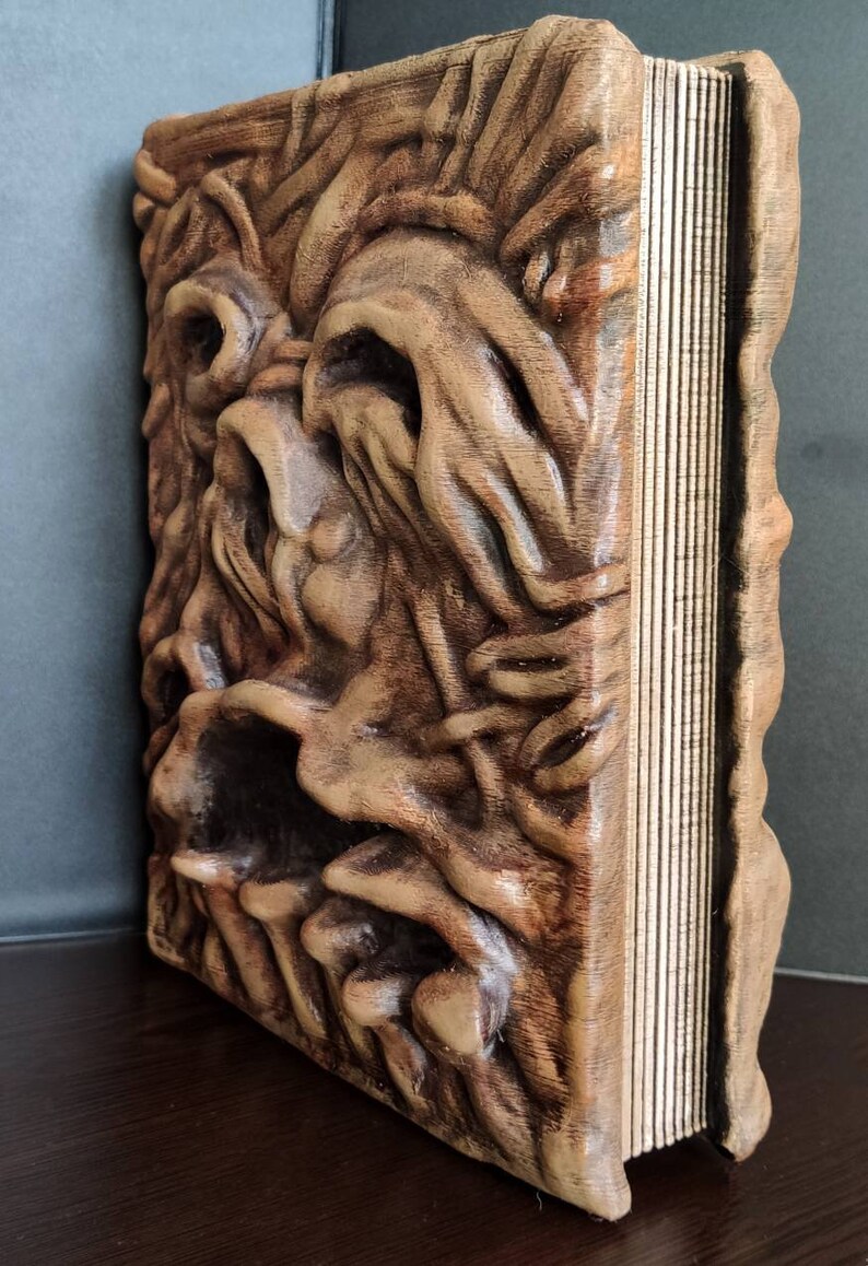 The Necronomicon/evil Dead Movie Prop/ Real Size 3D Printed and Hand ...