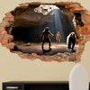 Large Prehistoric Caveman Wall Sticker Art Poster Decal Mural Room ...