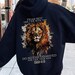 Isaiah 41:10 Do Not Fear Hoodie, Lion of Judah Sweater, Christian Lion ...