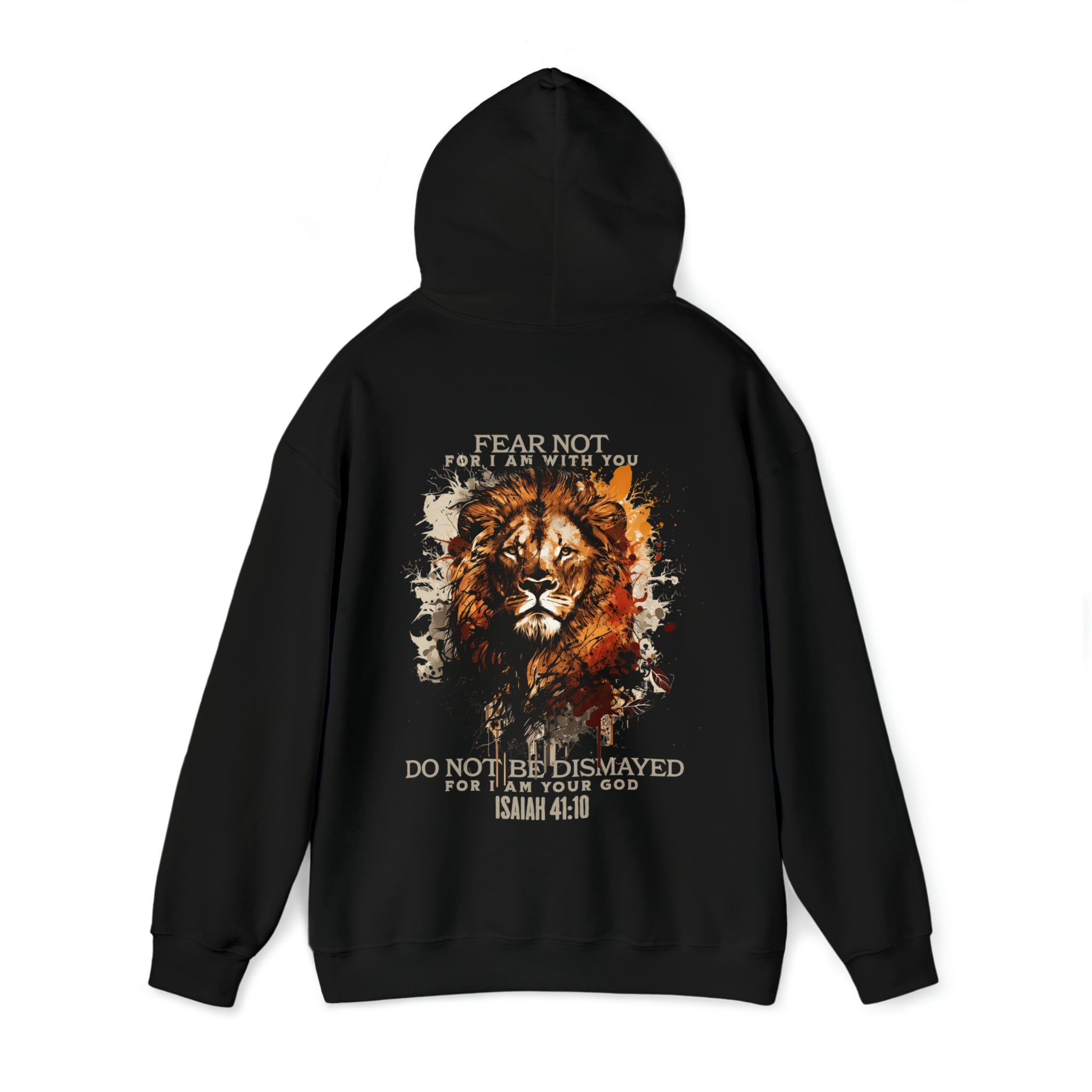 Isaiah 41:10 Do Not Fear Hoodie, Lion of Judah Sweater, Christian Lion ...