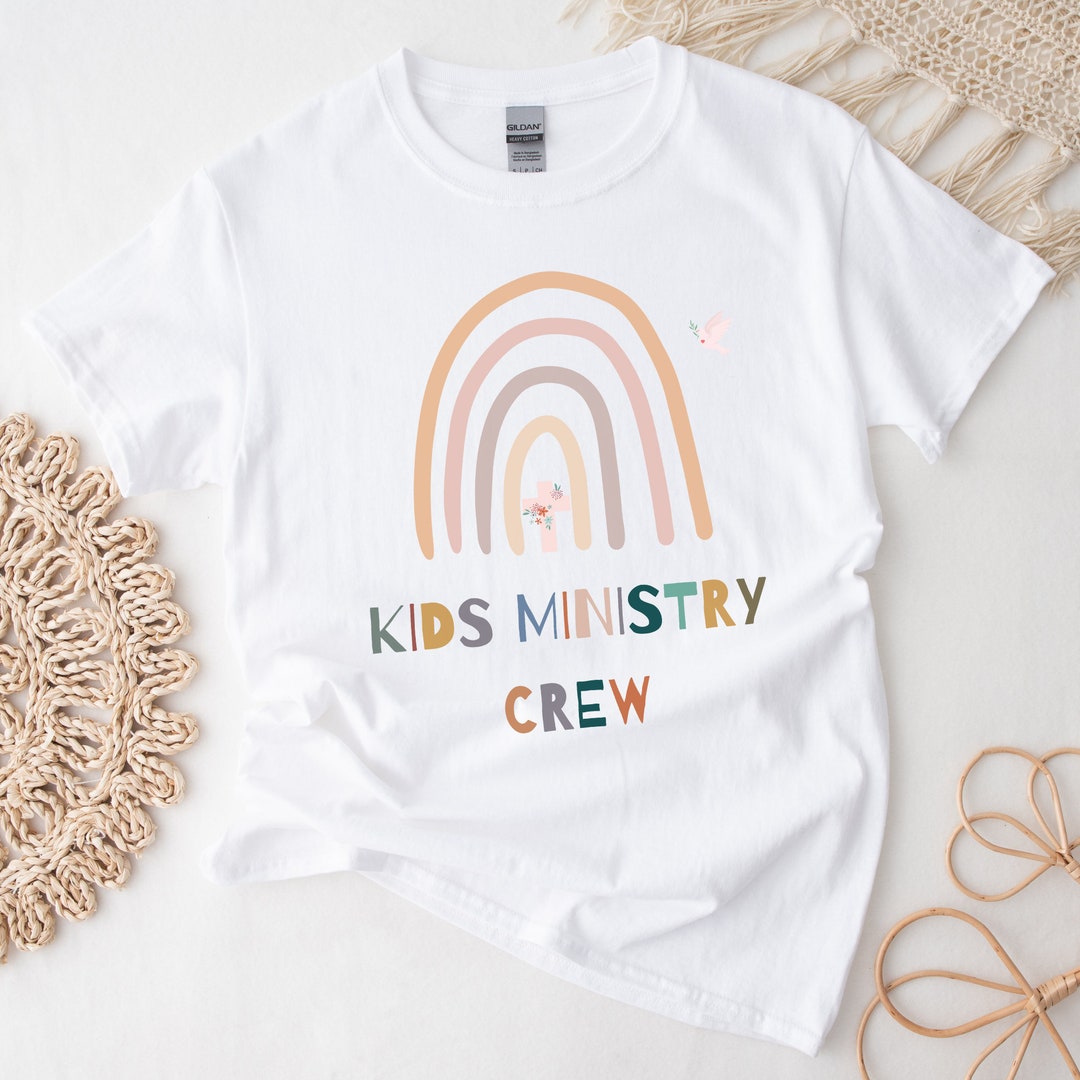 Kids Ministry Crew Tshirt, Childrens Ministry Leader Shirt, Christian ...