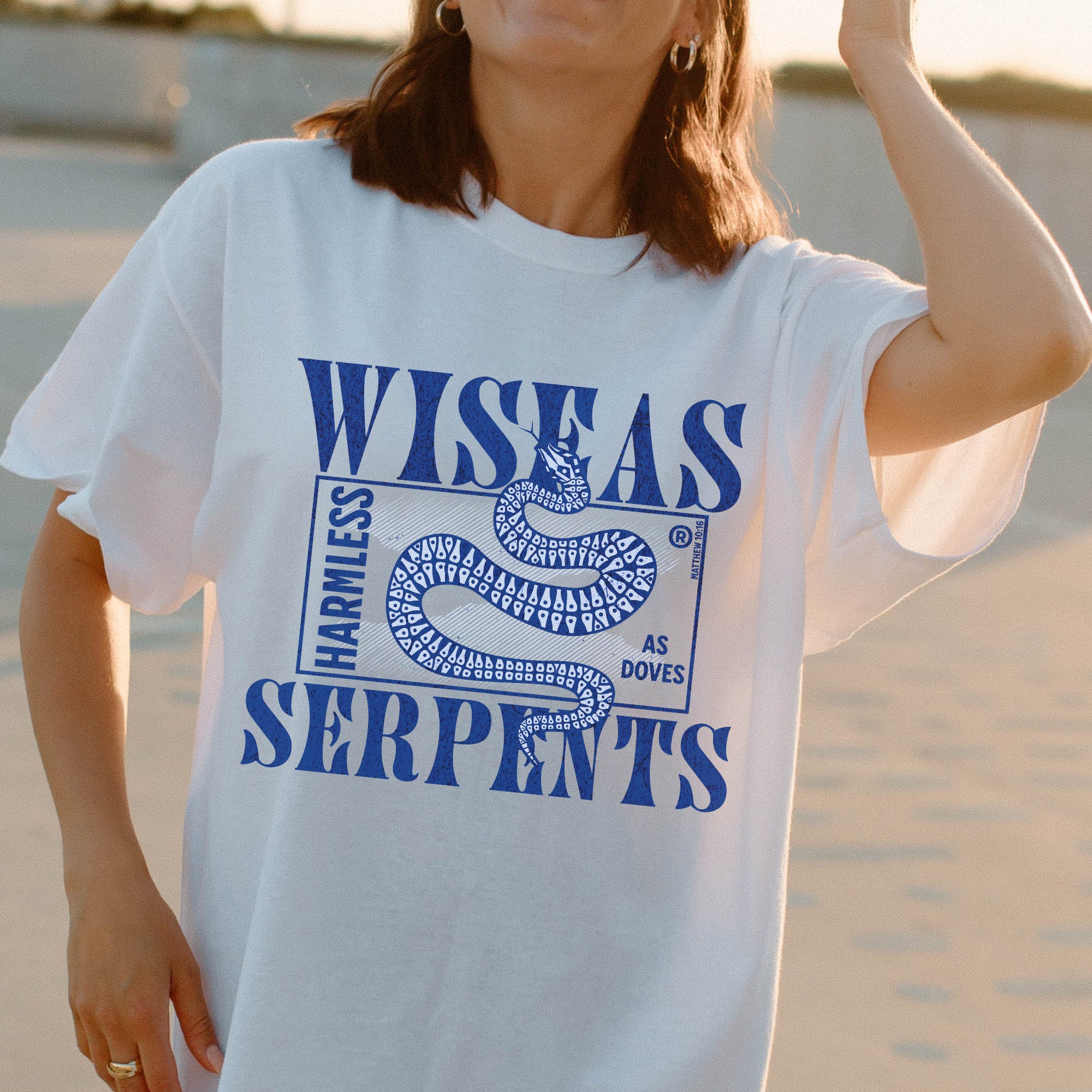 Matthew 10:16 Bible Verse T-shirt, Wise as Serpents Shirt, Christian ...