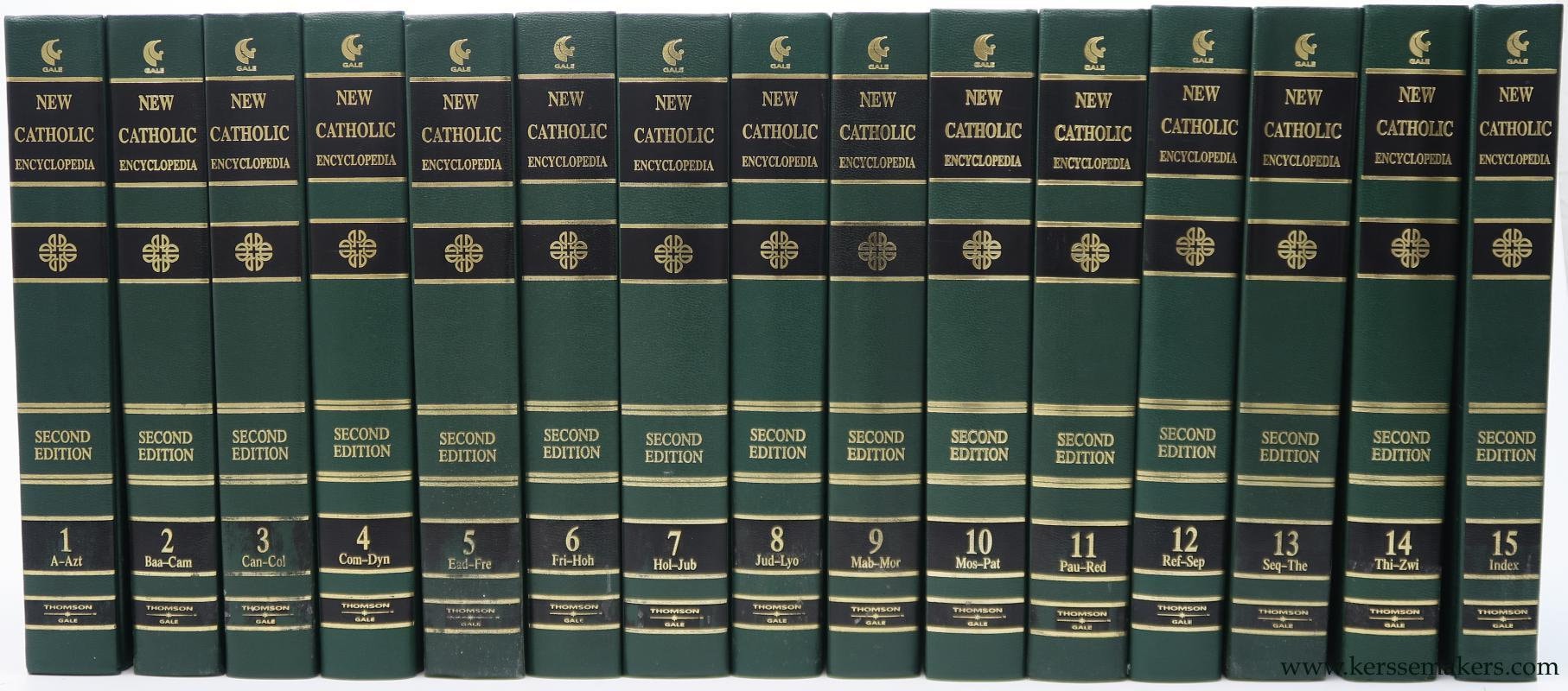 The New Catholic Encyclopedia, 2nd Edition 15 Volume Set Supplement ...