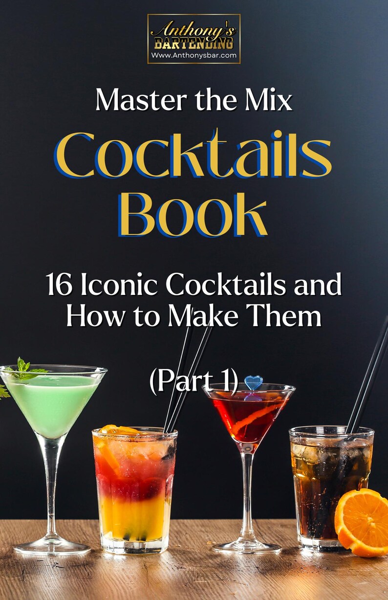 16 Iconic Cocktails to Know and How to Make Them - Etsy