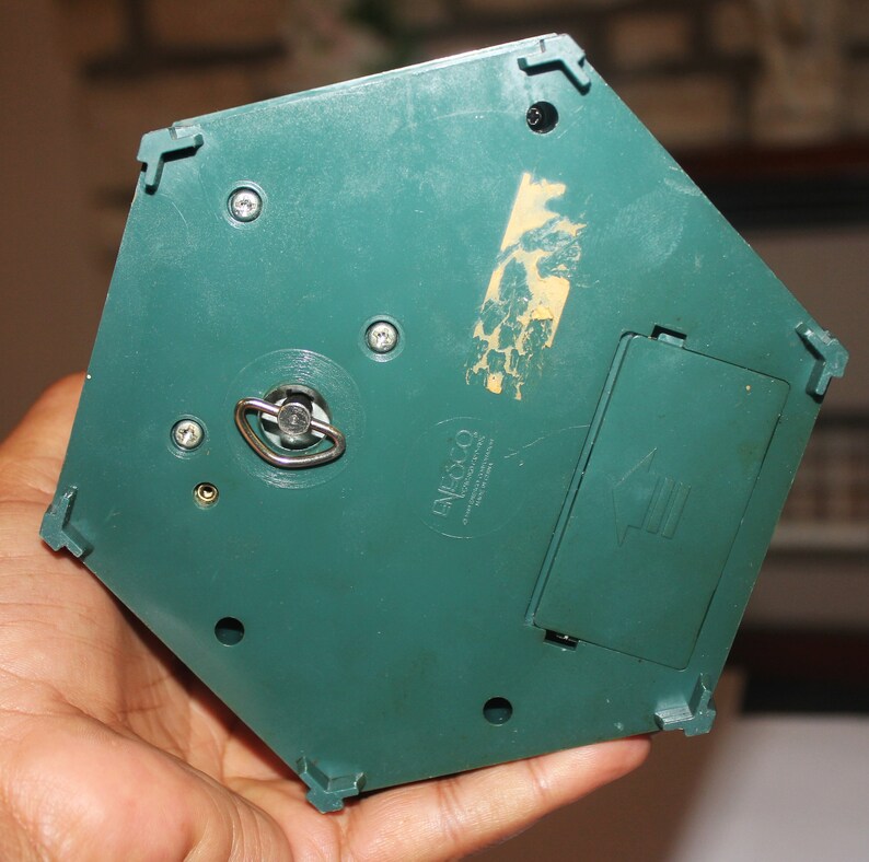 Vintage Enesco Musical Clockwork Diorama 'ye Olde Barber Shop' - Etsy