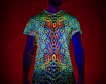 Uv Reactive Shirt - Etsy