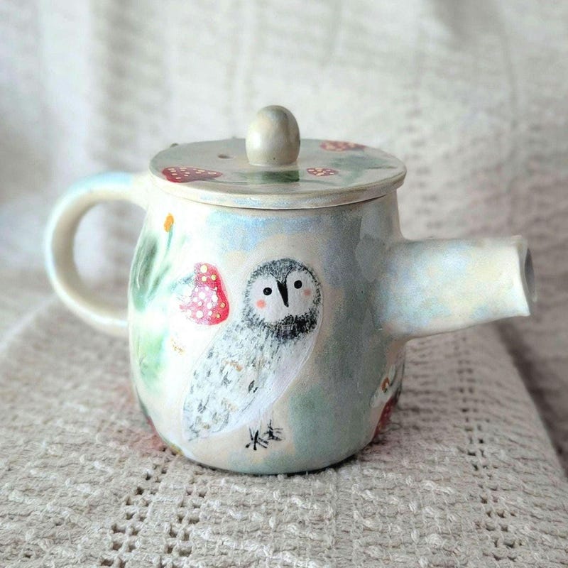 Owl Teapot - Etsy