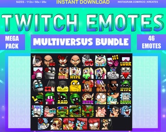 Morty Twitch Emote Pack 112x112 / 56x56 / 28x28 Twitch - Etsy