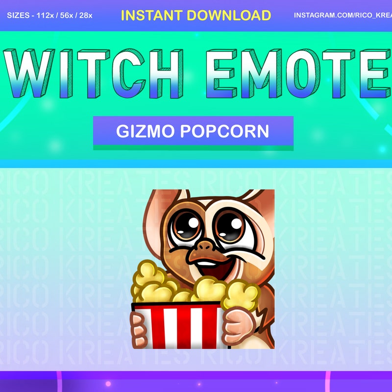 Emotes for Twitch 112x112 - Etsy