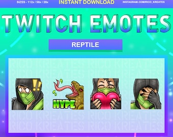 Sektor Mortal Kombat Twitch Emote Pack 112x112 / 56x56 / 28x28 - Twitch ...