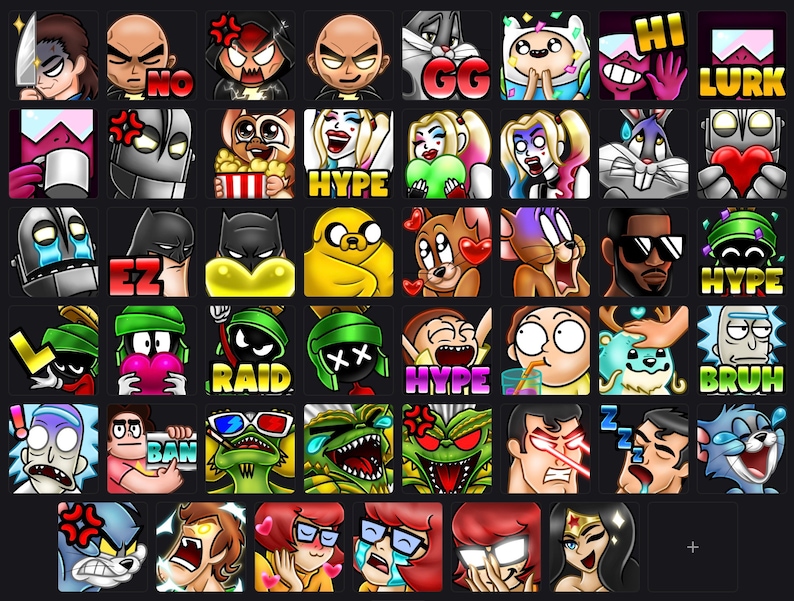 Multi Versus Twitch Emote Bundle 112x112 / 56x56 / 28x28 Twitch ...
