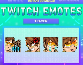 Tracer Emotes - Etsy
