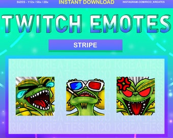 Bowser Rage Emote 112x112 56x56 28x28 Twitch Youtube - Etsy