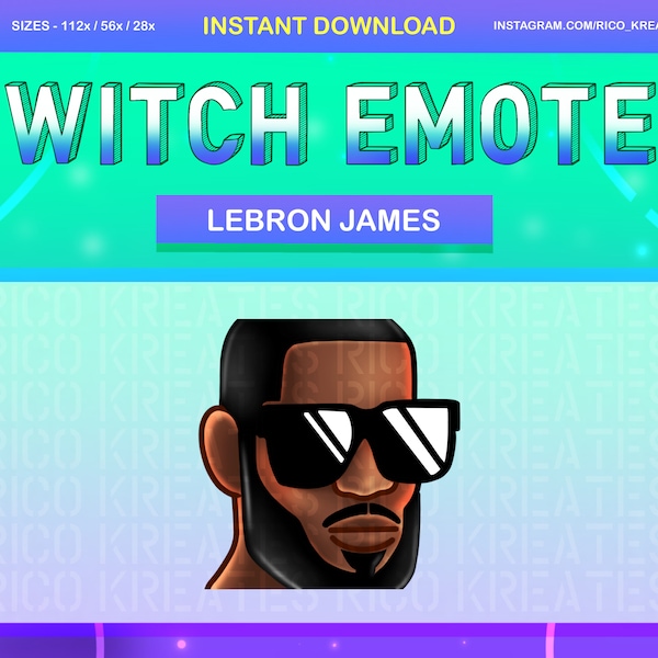 Lebron James Emotes - Etsy