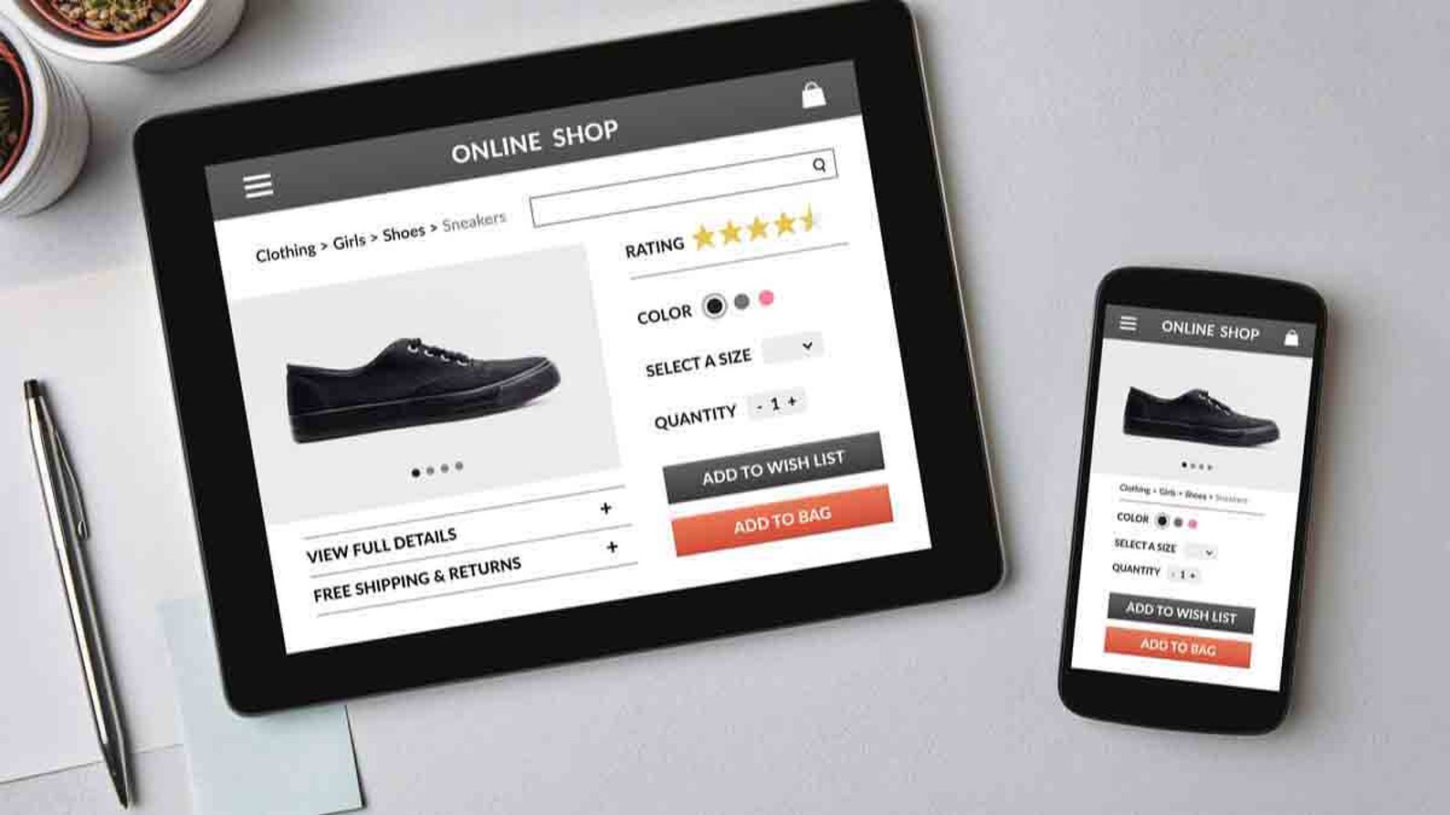 Ecommerce Web Design, Online Store Design, Ecommerce Website ...