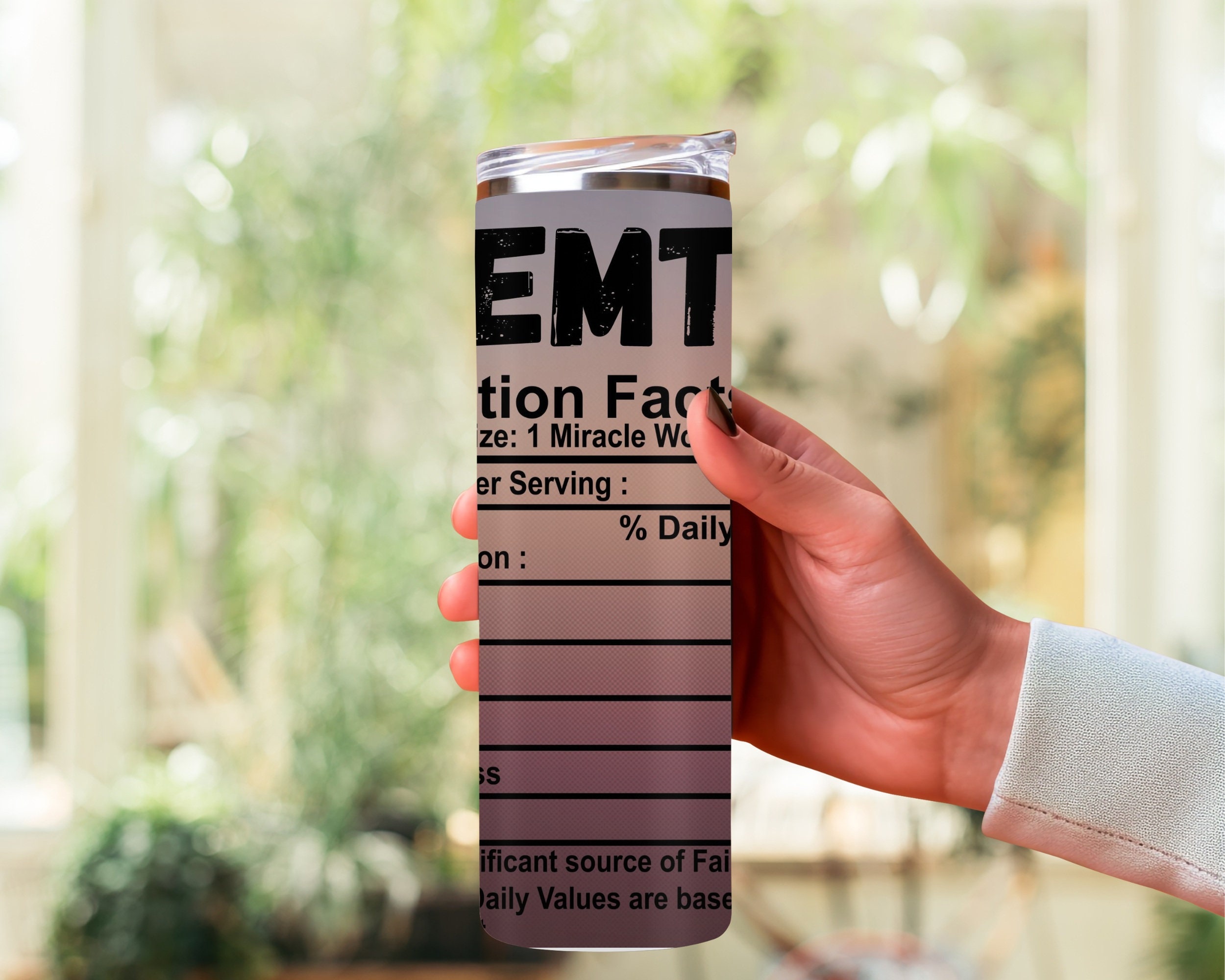 Emt Tumbler Wrap 20 Oz Skinny Tumbler Sublimation, Digital PNG File ...