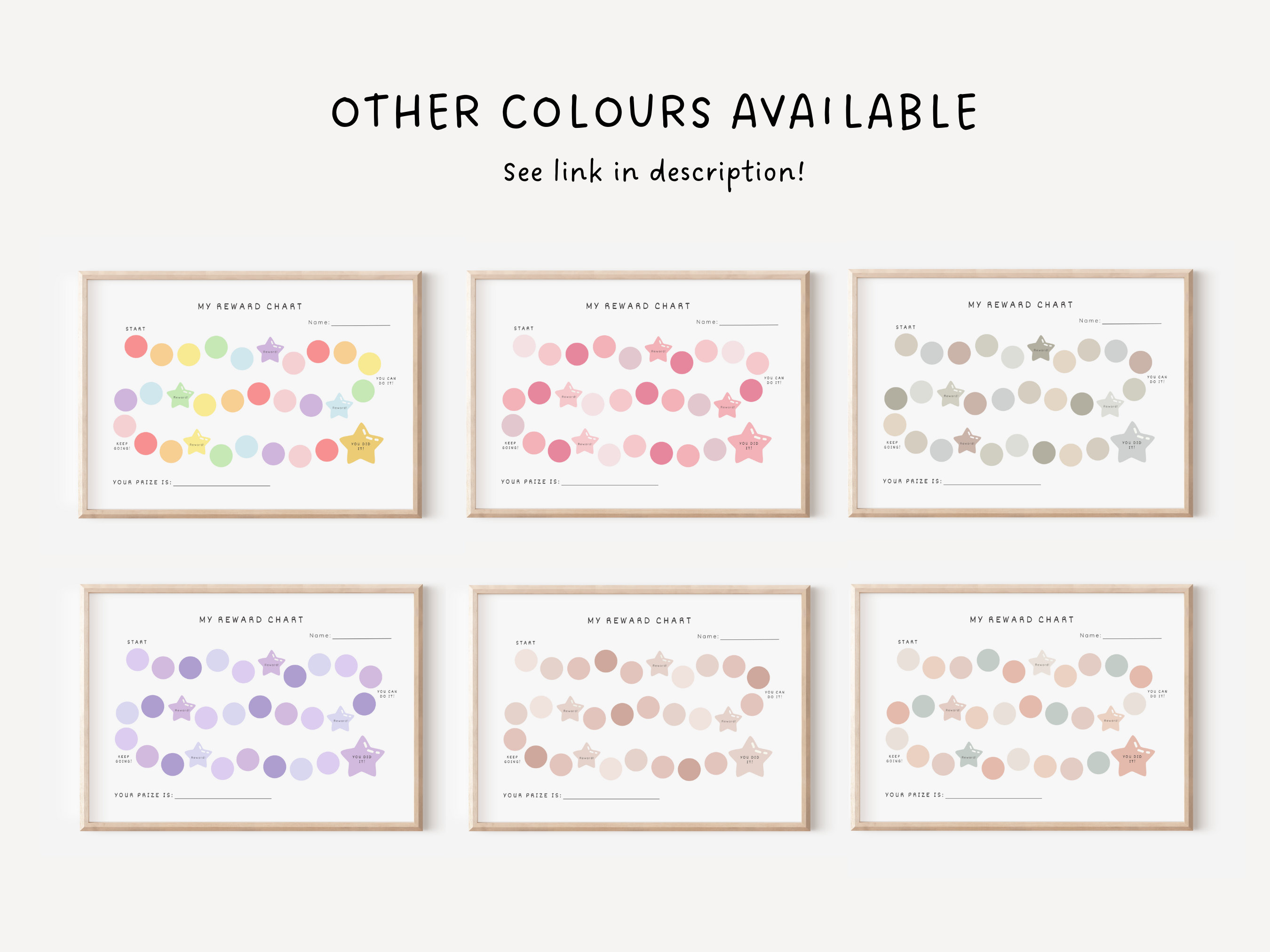 Printable Toddler Potty Training Chart Boys Nursery Routine Chart Kids ...