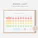 Kids Reward Chart Printable Kids Chore Chart Toddler Chore Chart Family ...