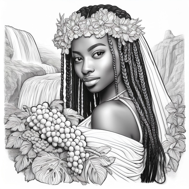 Brides & Beauties (50 Coloring Pages for Brides, Bridesmaids, and ...