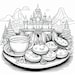 Level 1 of Foodie Fun Coloring Pages: 25 Digital Coloring Pages of Food ...