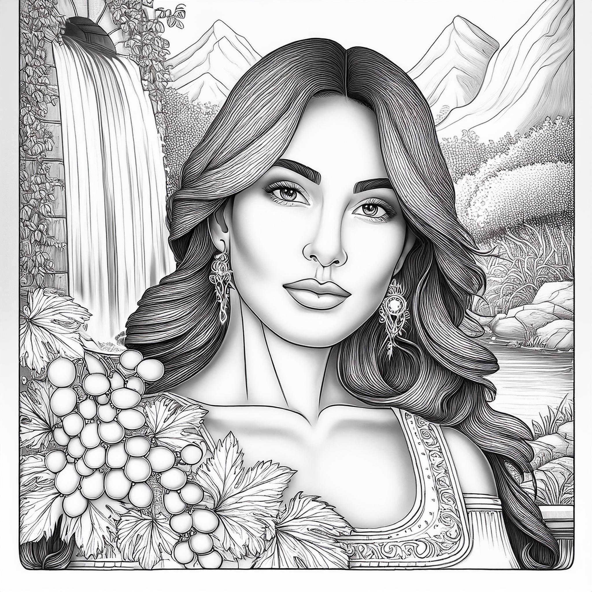 Brides & Beauties (50 Coloring Pages for Brides, Bridesmaids, and ...