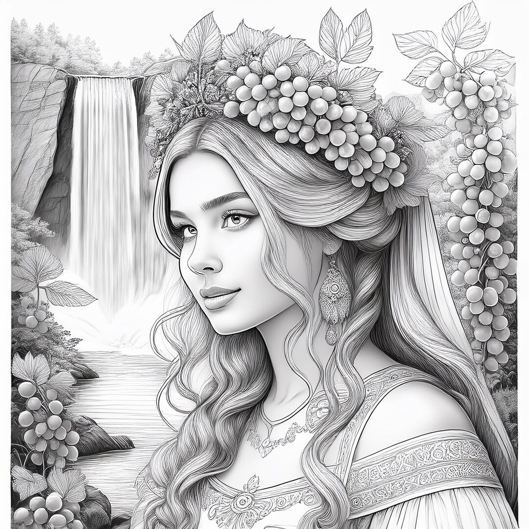 Brides & Beauties (50 Coloring Pages for Brides, Bridesmaids, and ...