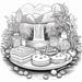 Level 1 of Foodie Fun Coloring Pages: 25 Digital Coloring Pages of Food ...
