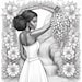Brides & Beauties (50 Coloring Pages for Brides, Bridesmaids, and ...