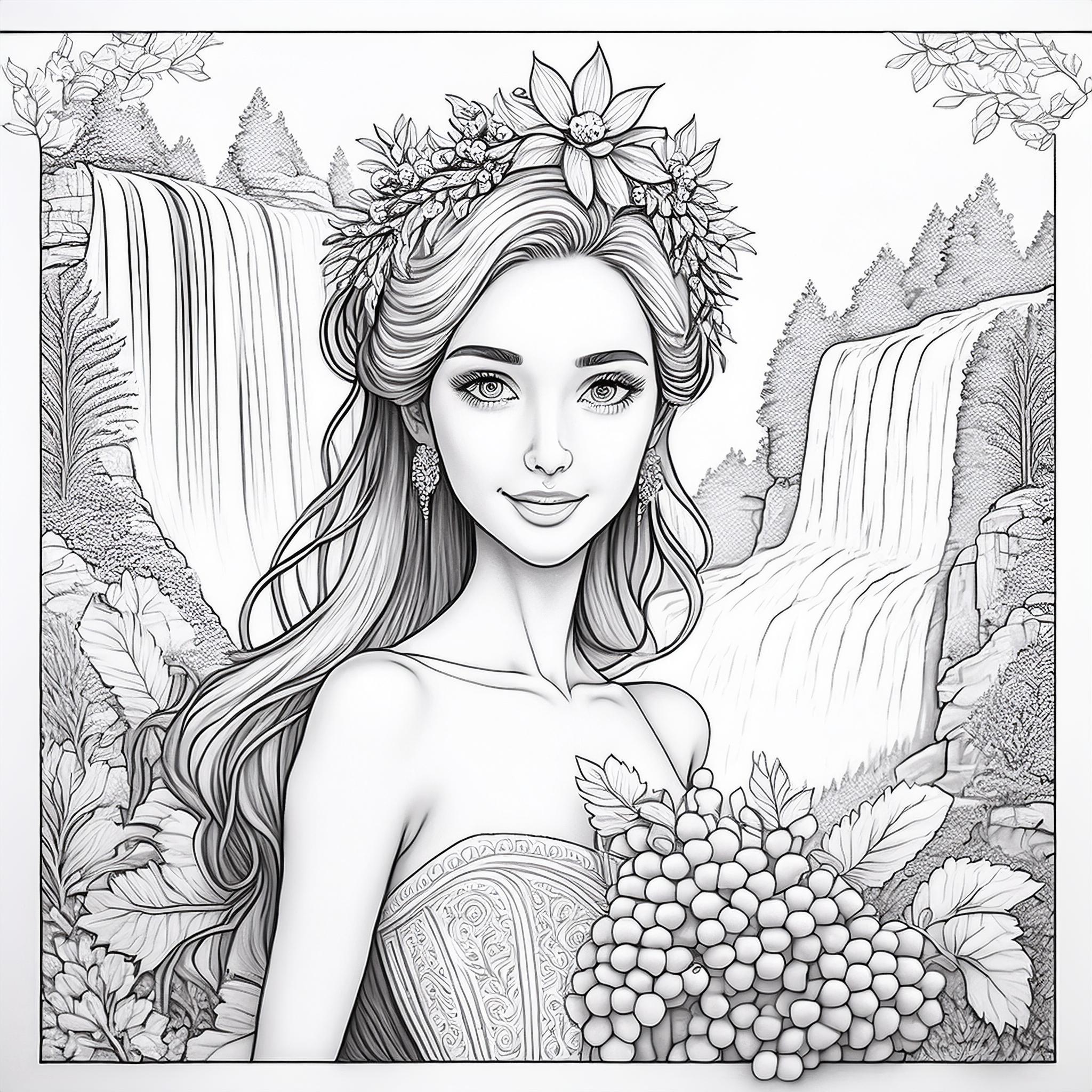 Brides & Beauties (50 Coloring Pages for Brides, Bridesmaids, and ...