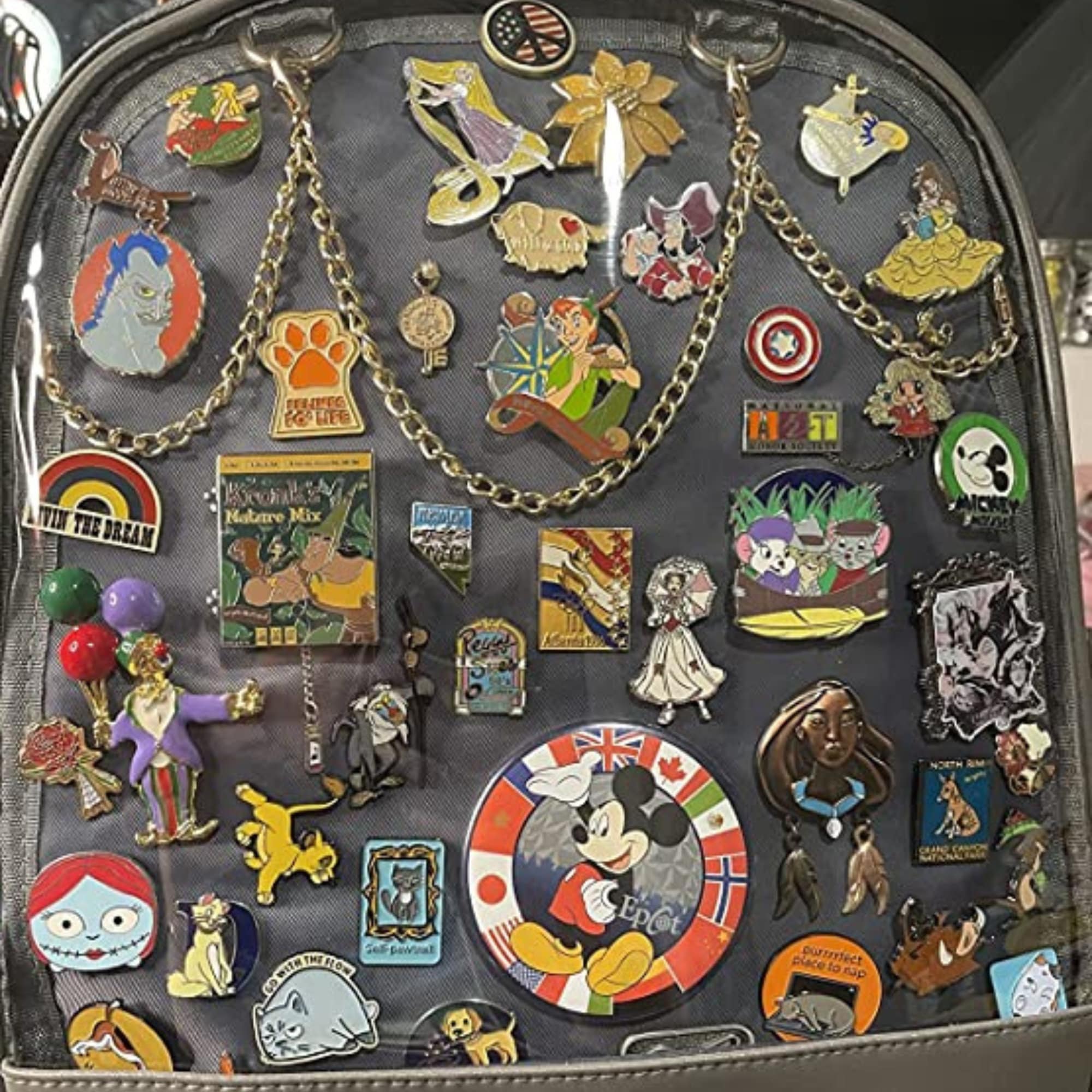 Ita Bag Backpack Bowknot Kawaii Pin Display Backpack Bag With - Etsy