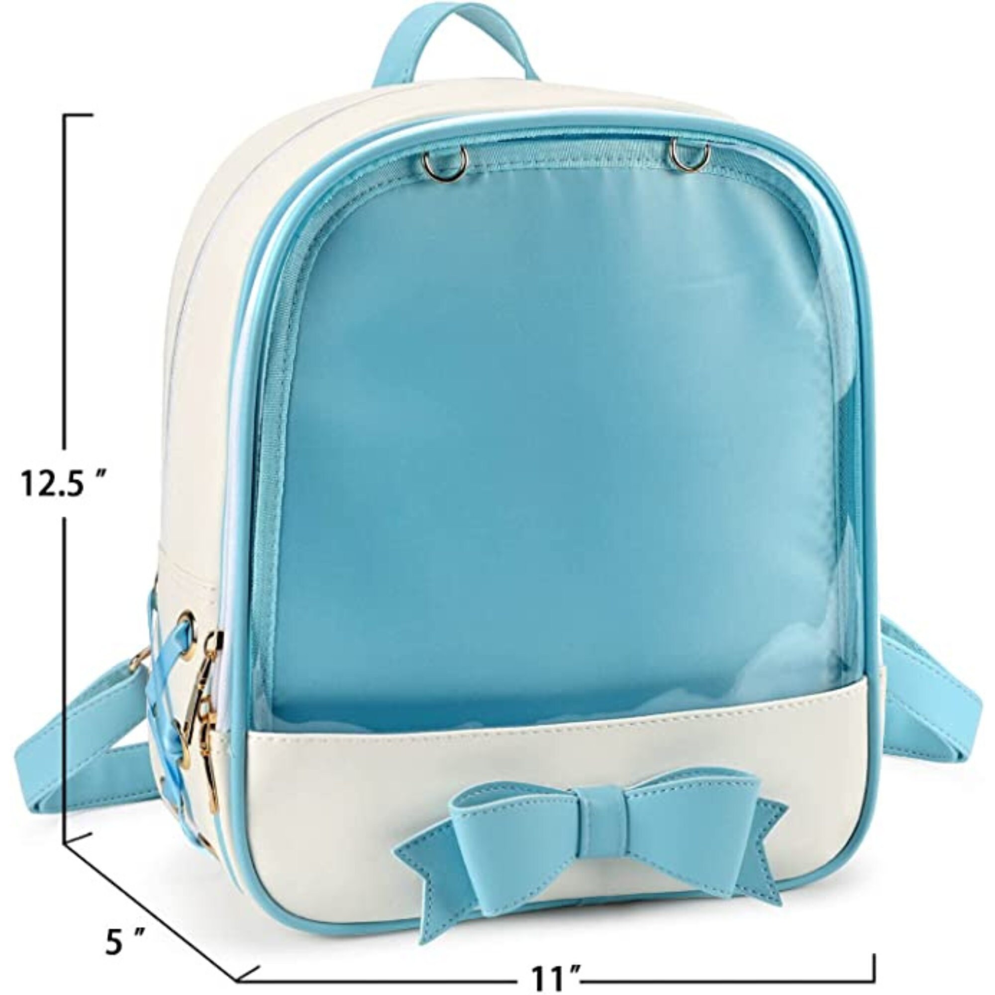 Ita Bag Backpack Bowknot Kawaii Pin Display Backpack Bag With - Etsy