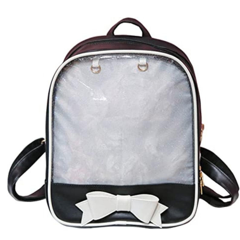 Ita Bag Backpack With Bowknot Design Pins Display Transparent Window ...