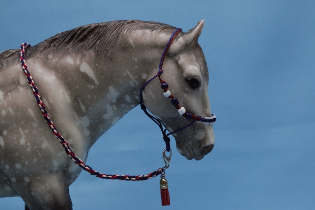 Americana Traditional DRAFT Scale Model Horse Halter - Etsy