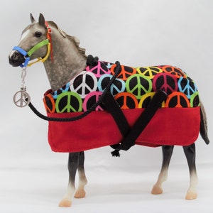 Classic Scale Peace Sign Model Horse Blanket - Etsy