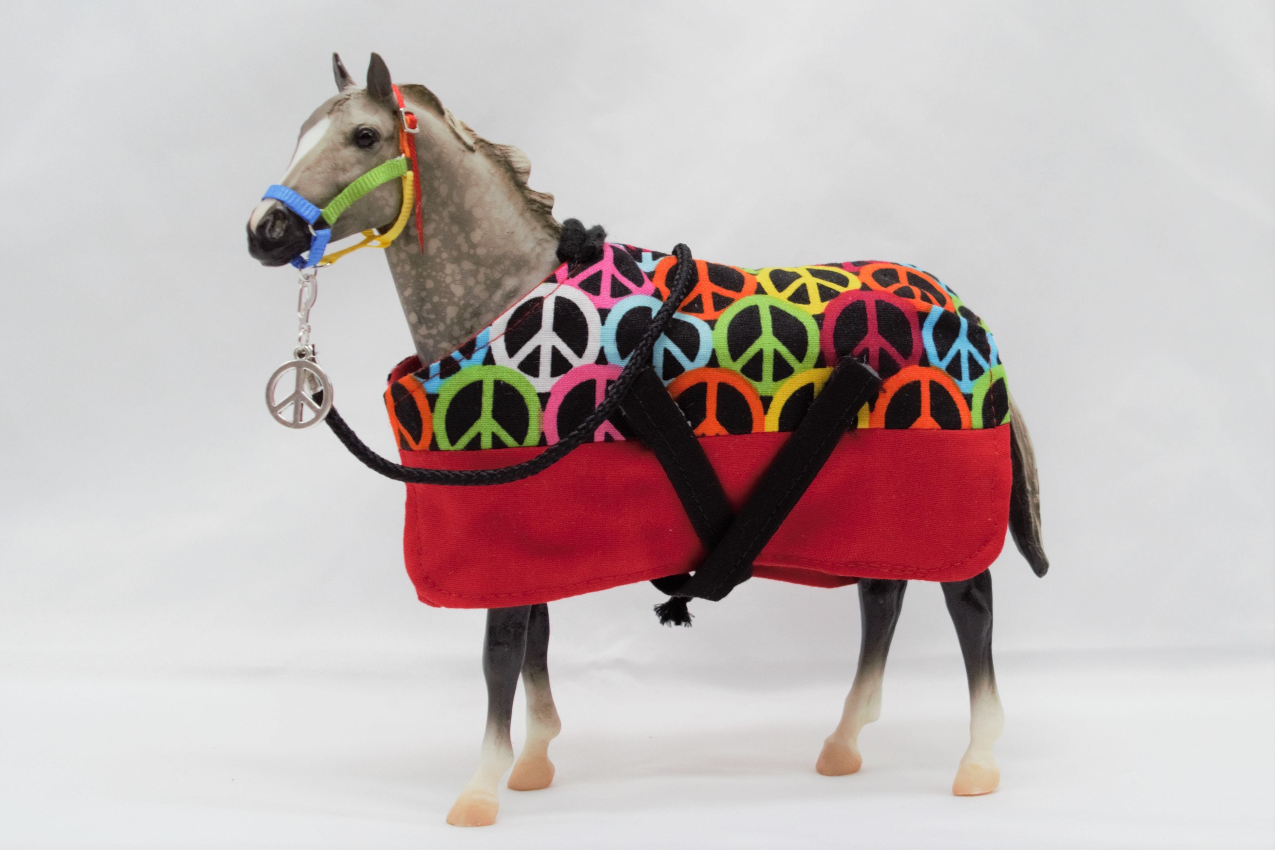 Classic Scale Peace Sign Model Horse Blanket - Etsy