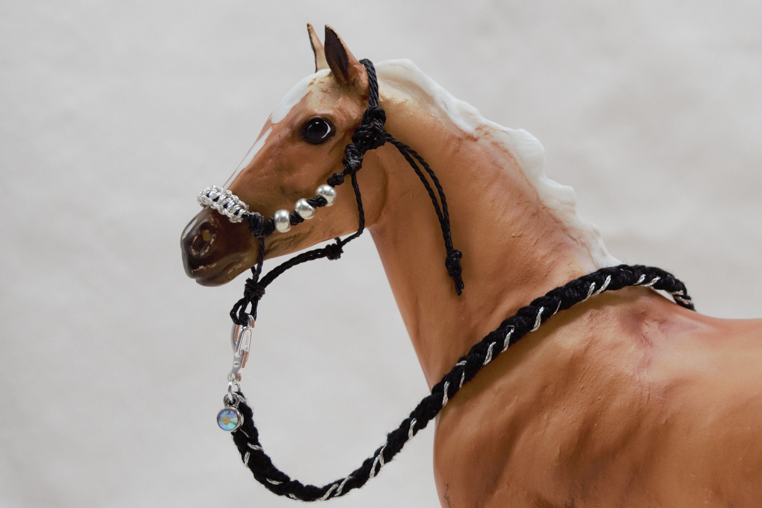 Classic Scale Black Magic Model Horse Halter - Etsy