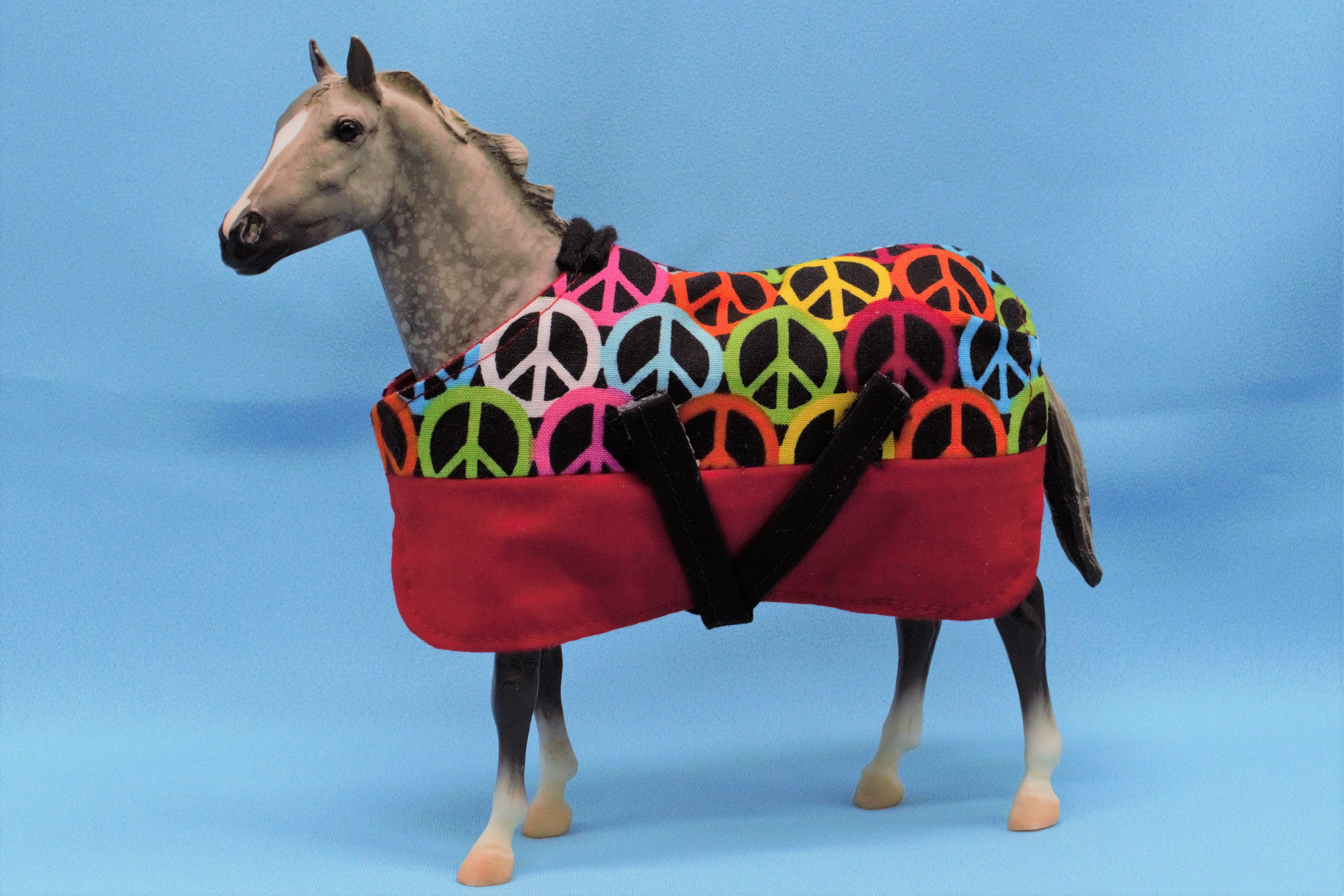 Classic Scale Peace Sign Model Horse Blanket - Etsy