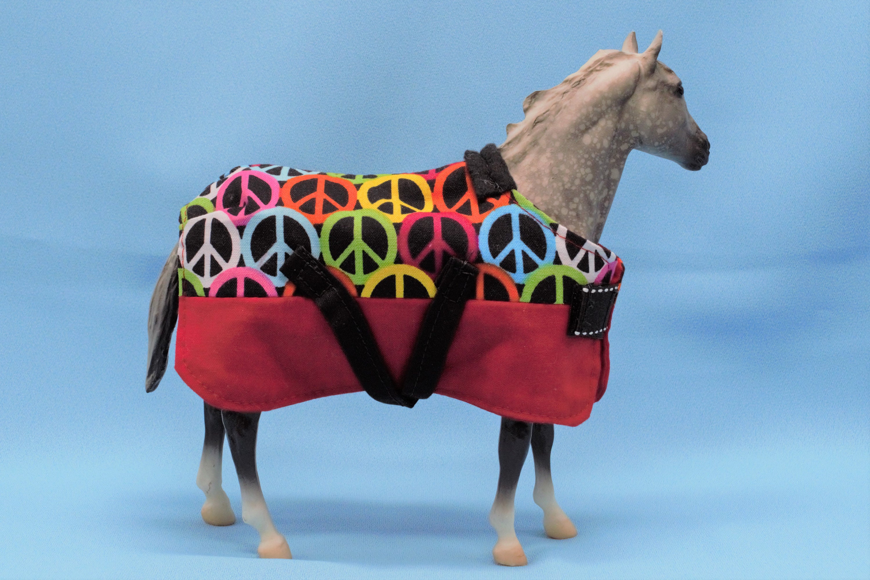 Classic Scale Peace Sign Model Horse Blanket - Etsy